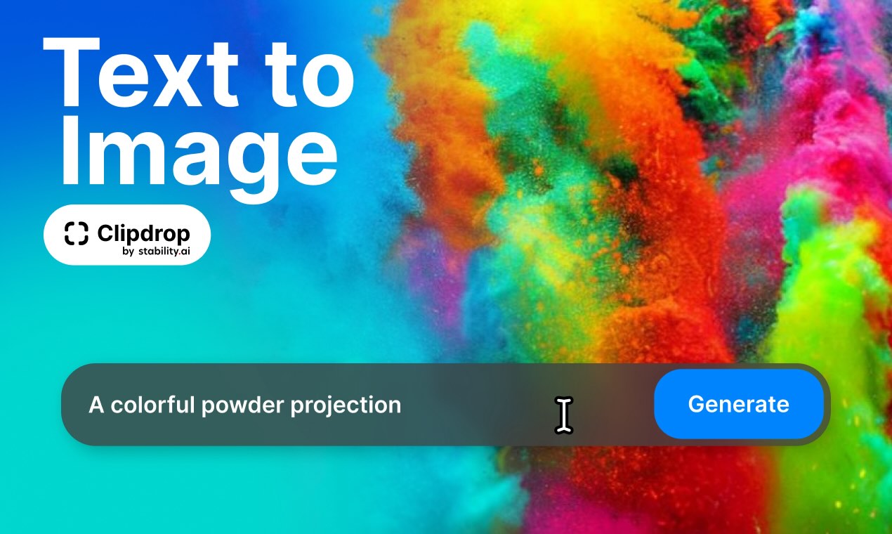 ClipDrop - Text to image